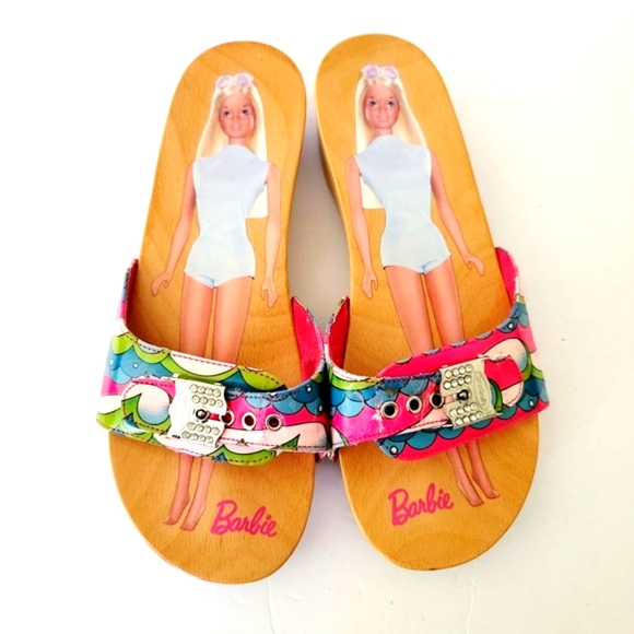 Dr. Scholl's | Shoes | Dr Scholls X Mattle Barbie Slides Size 7 Sandals ...